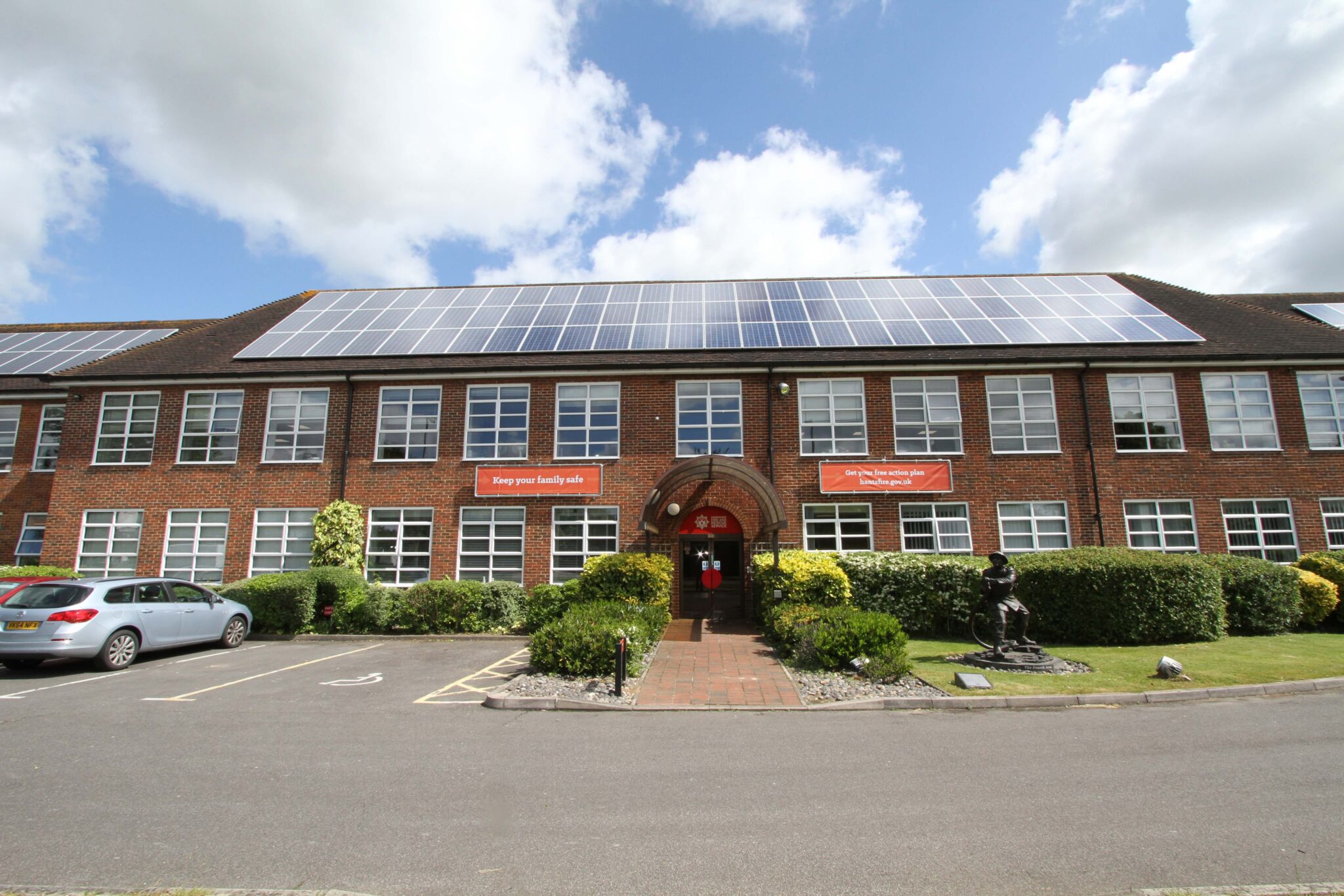 Powering Hampshire Fire & Rescue With Solar Panels