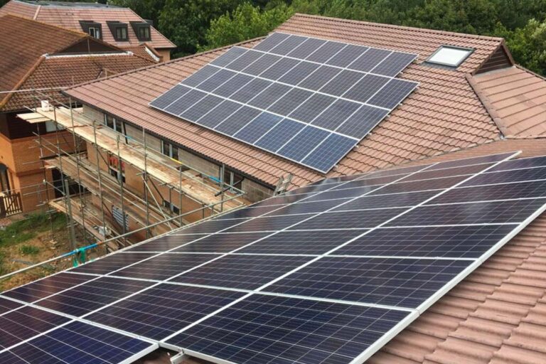 18.4KW Systems Installed on New Build Domestic Flats