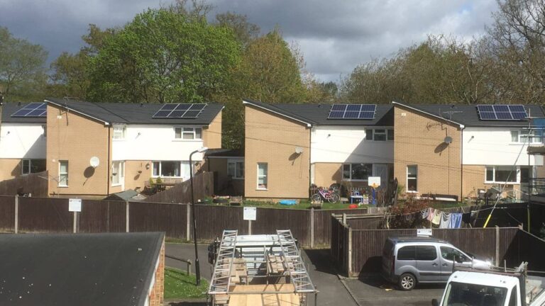 Phase 2 greening of housing stock completed for Woking Borough Council ...